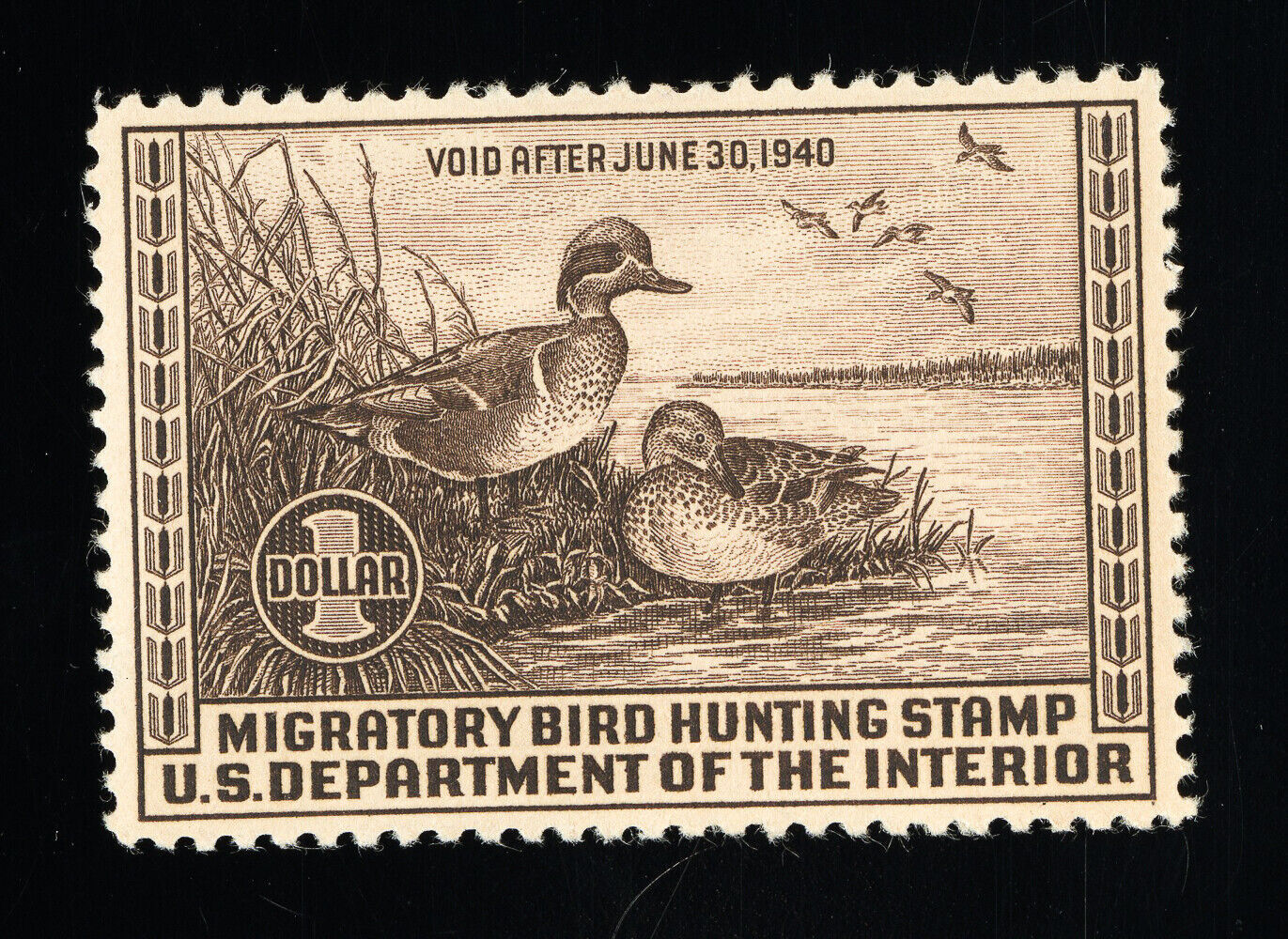 US Stamps # RW6 Duck MNH VF/XF Scott Value $225.00 | United States ...