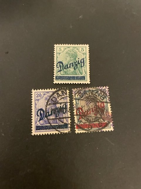 Danzig sc 34,38,45 MH+u | Europe - Germany & Colonies - German States ...