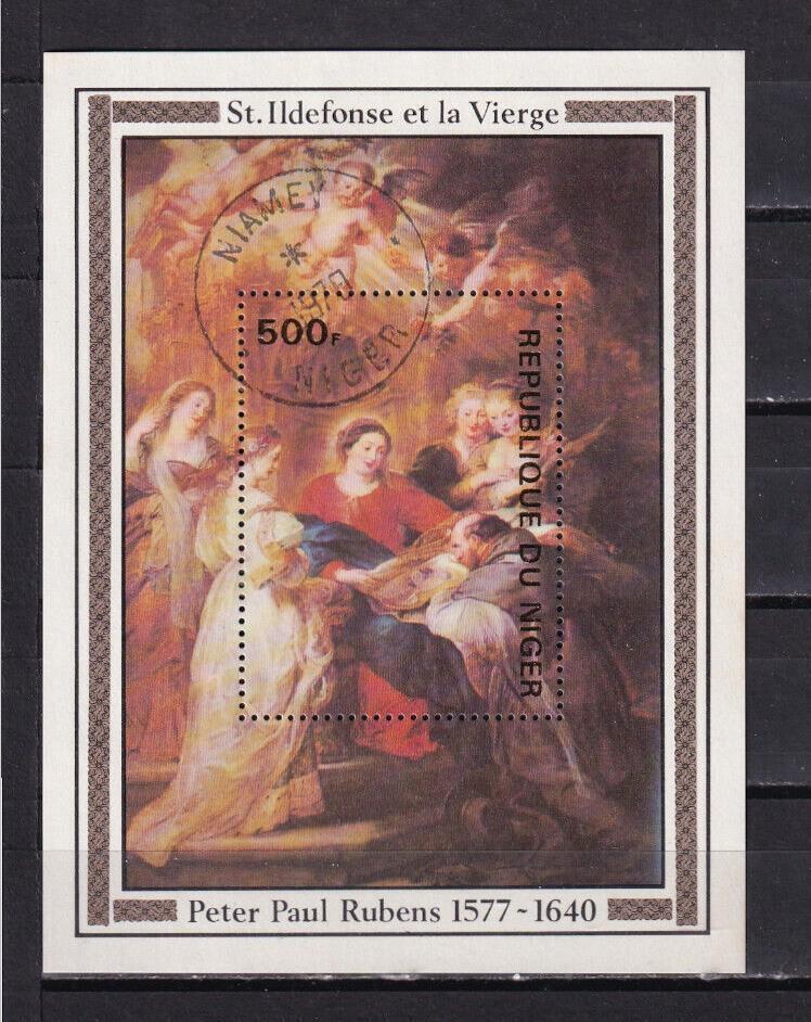 LI07 Niger 1978 The 400th Anniversary of the Birth of Peter Paul Rubens ...