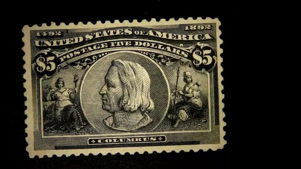 U S Expo Scott 245 five dollars mint VF/XF cv 2400.00 | United States ...