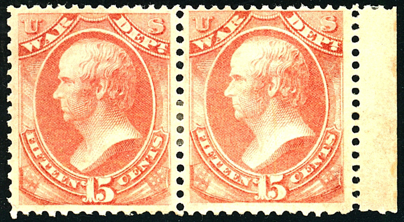 U.S. #O90 Mint Pair With PF Cert(Copy) OG Hinged | United States ...