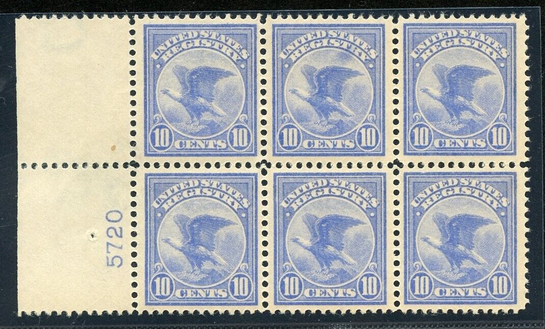 US Scott #F1 Plate Block of 6 Mint-Vf-Superb-Og-Nh | United States ...