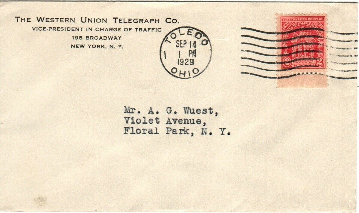 #680 Battle of Fallen Timbers General Anthony Wayne Western Union ...