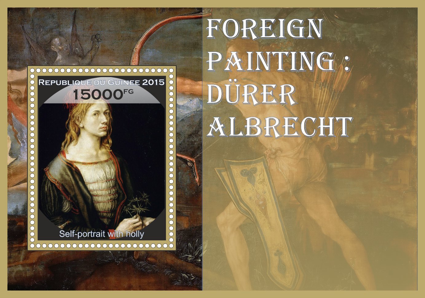 Stamps. Art Durer 2016 year 8 sheets perforated MNH** | Africa - Guinea ...