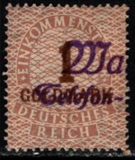 1920's Germany Revenue Weimar Republic 1 Goldmark Income Tax Used ...