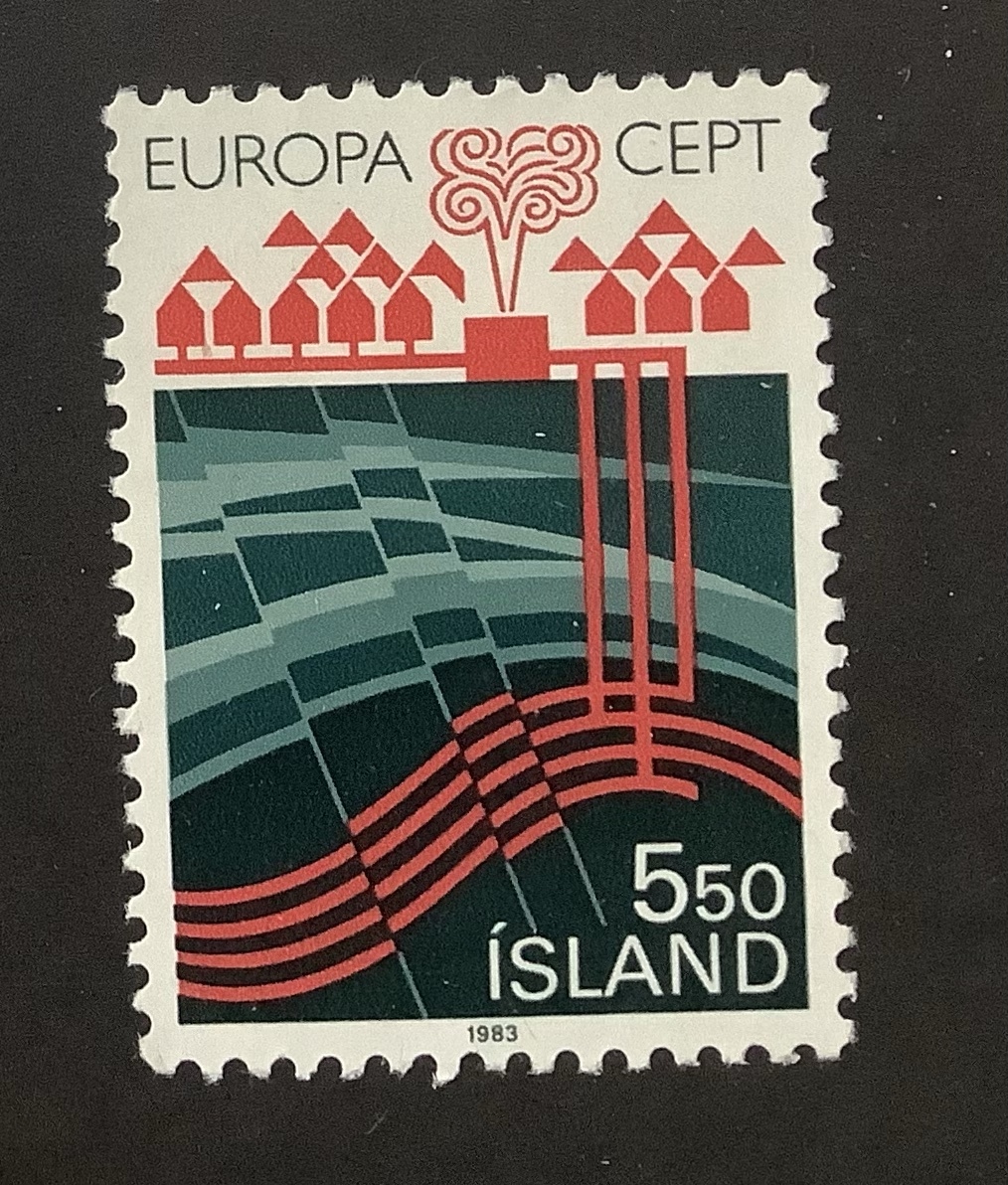 Iceland 1983 Scott 574 used - 5.50k, Thermal Energy projects | Europe ...