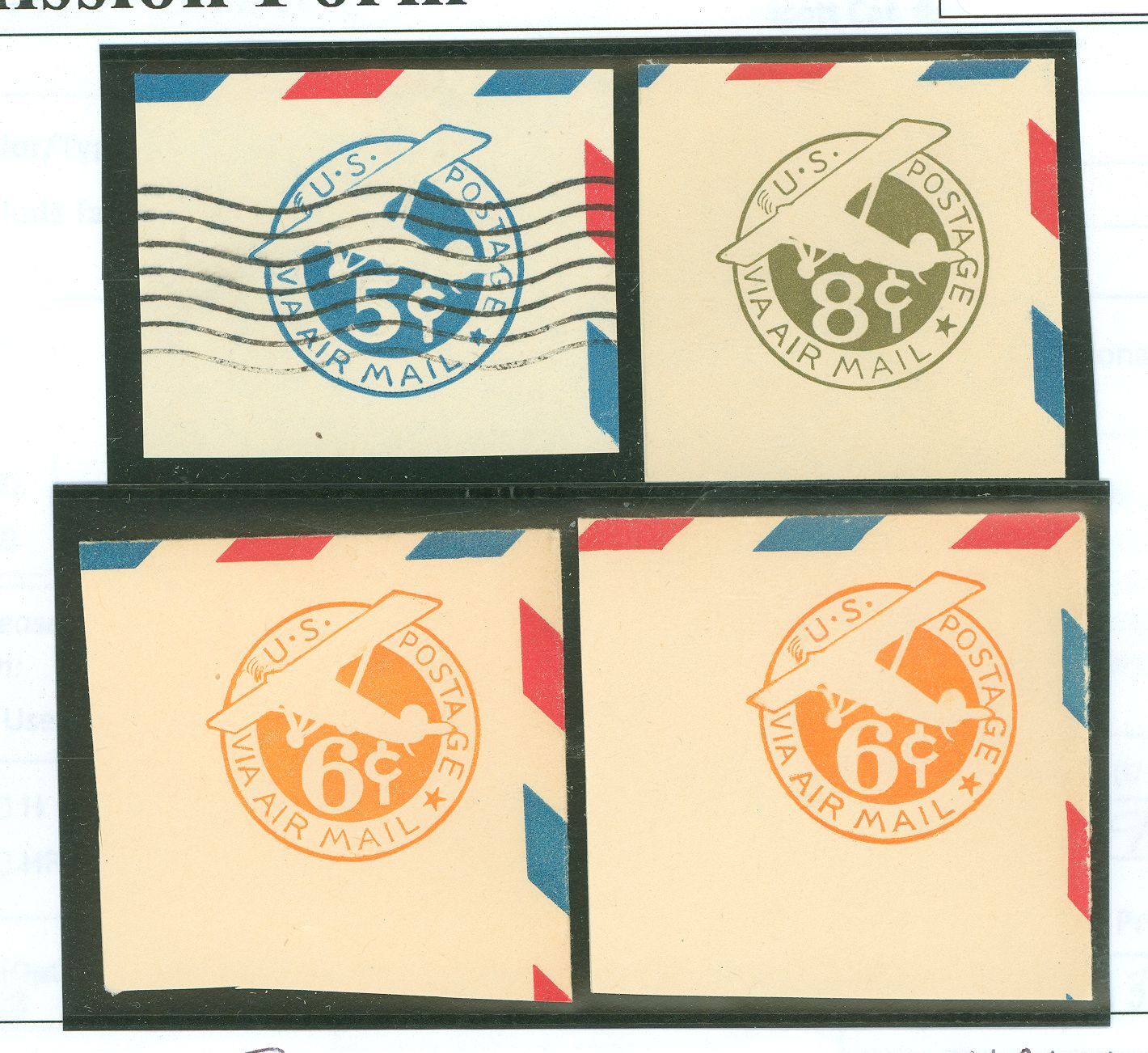 US UC1/UC3/UC4/UC8 1929-1942 UC1 is used | United States, Postal ...