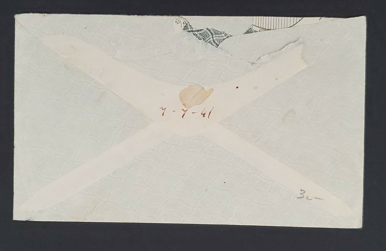 1941 Palestine Australian Army Base Melbourne Australia Censored ...