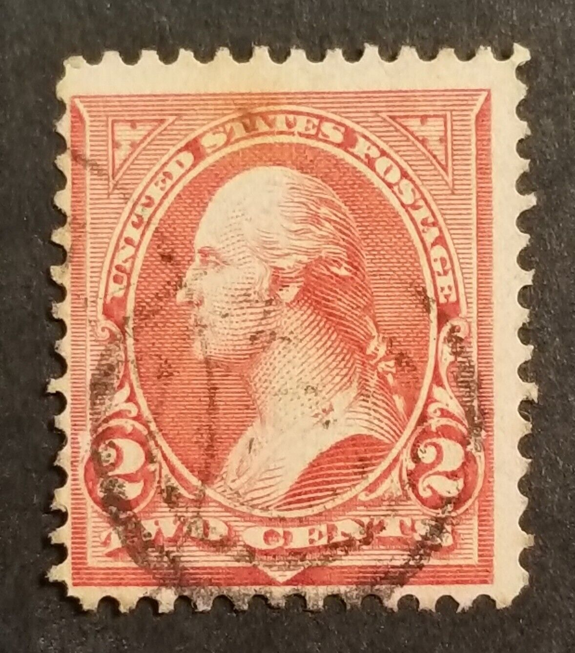 US Scott 252 2c George Washington Type 3 Used Stamp z4843 | United ...