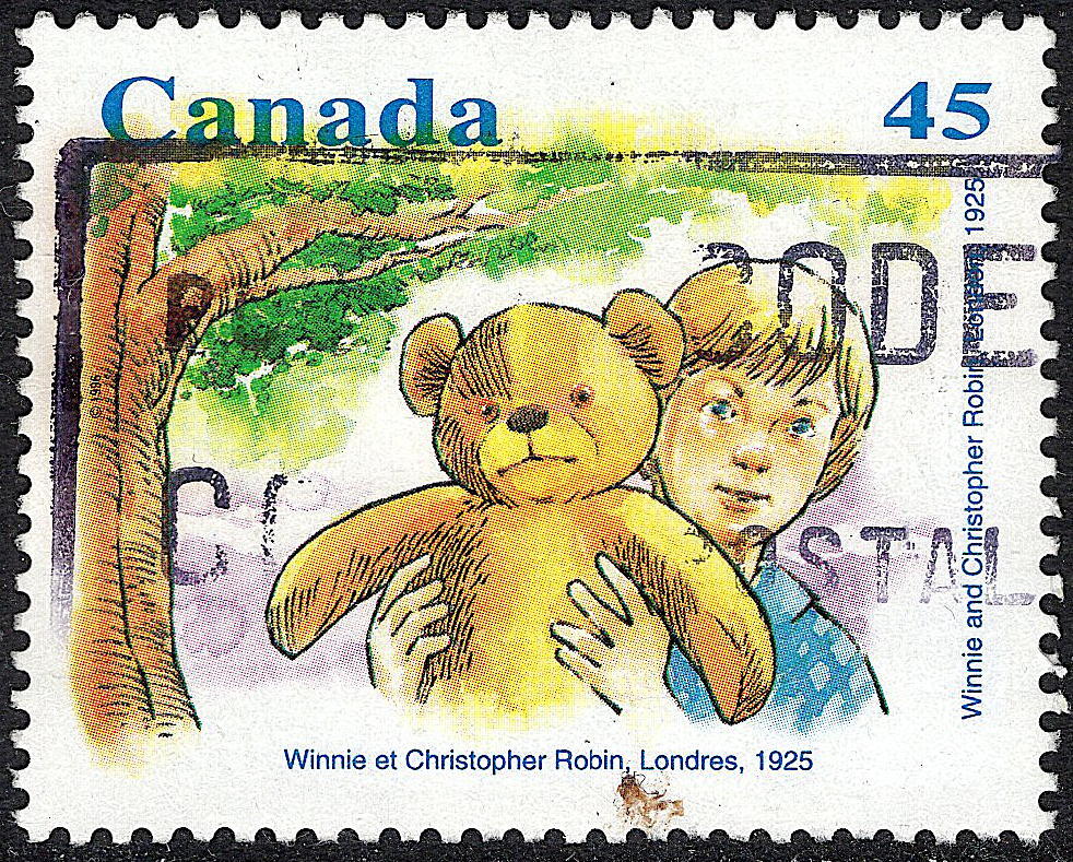 Canada - 1996 - Scott #1619 - used - Winnie the Pooh | Canada, General ...