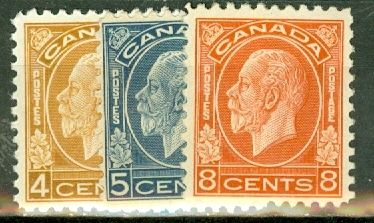 ER: Canada 195-201 MNH CV $263.50; scan shows only a few | Canada ...