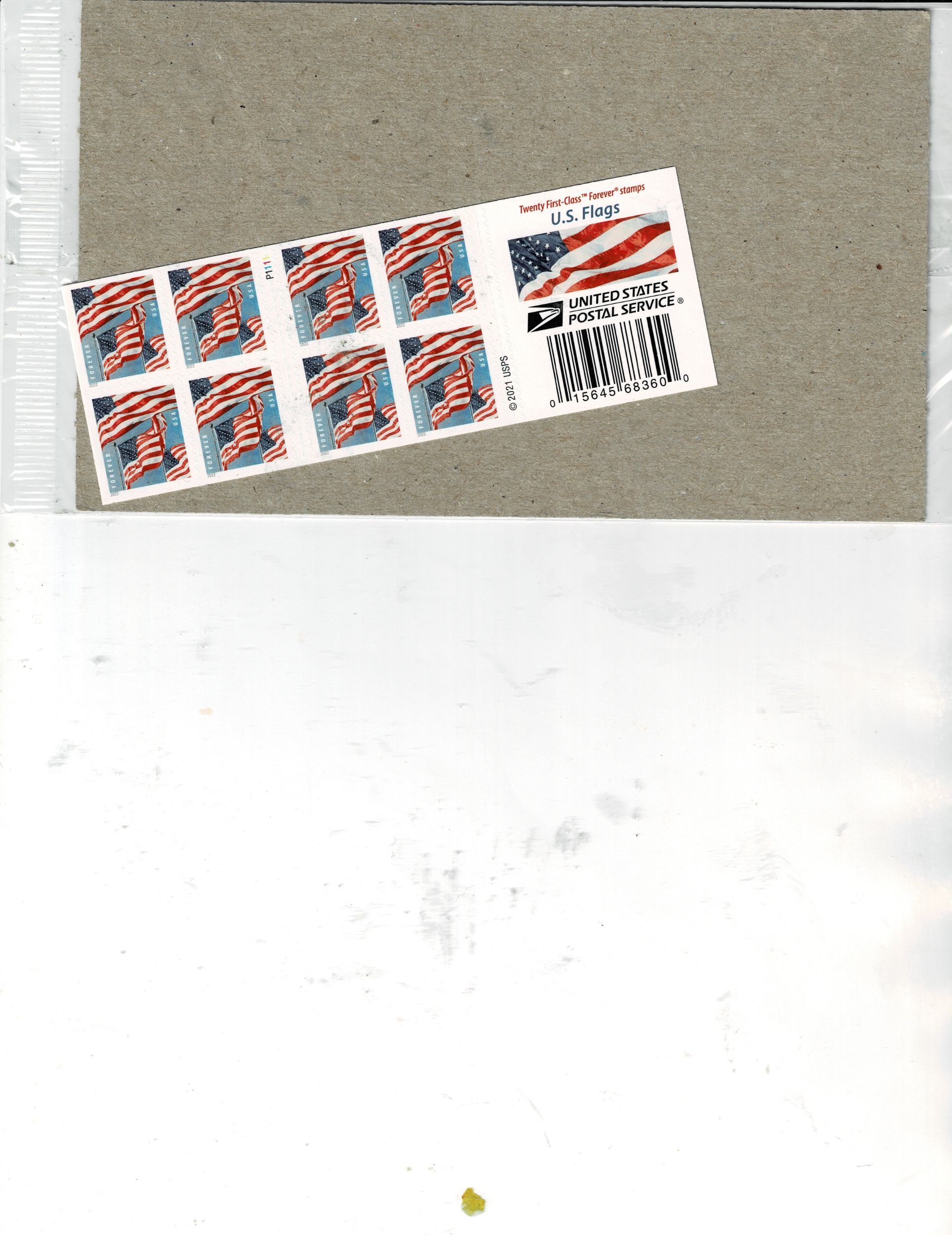 Flag 2022 Forever US Postage Booklet #5659a P1111 VF MN | United States ...