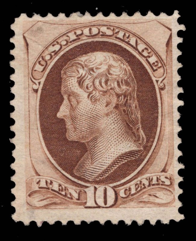 US Stamps # 161 Mint OG LH CAT. $800 LOT #5778 | United States, General ...