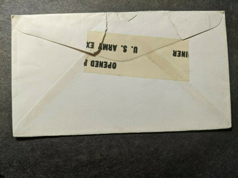 APO 15381 Censored WWII Army Cover Infantry Soldier's Mail | United ...