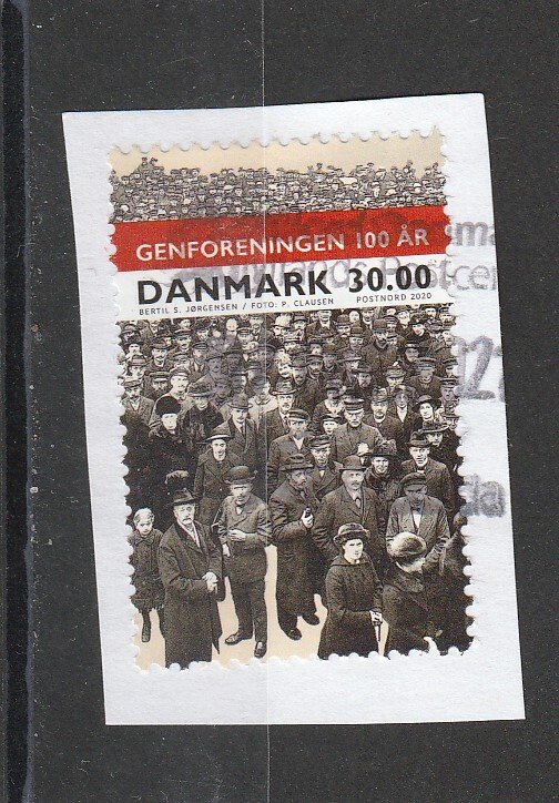 Denmark Scott# 1852a Used on Piece (2020 Residents of Aabenras ...