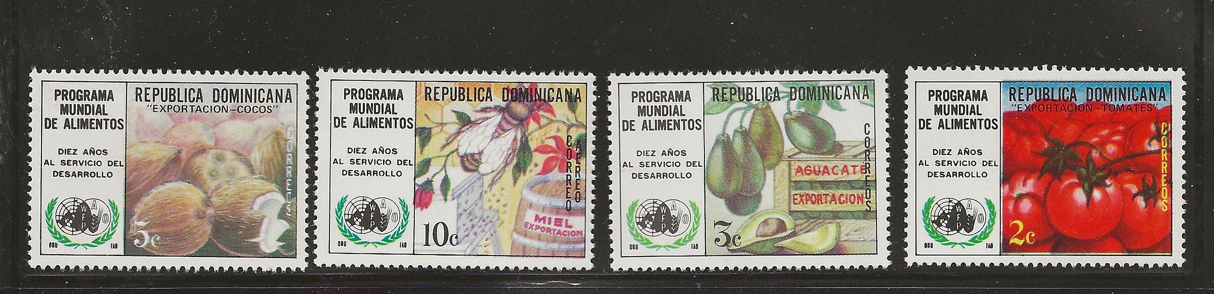 Dominican Republic # SC 733 - 5 C225 MNH | Caribbean - Dominican ...