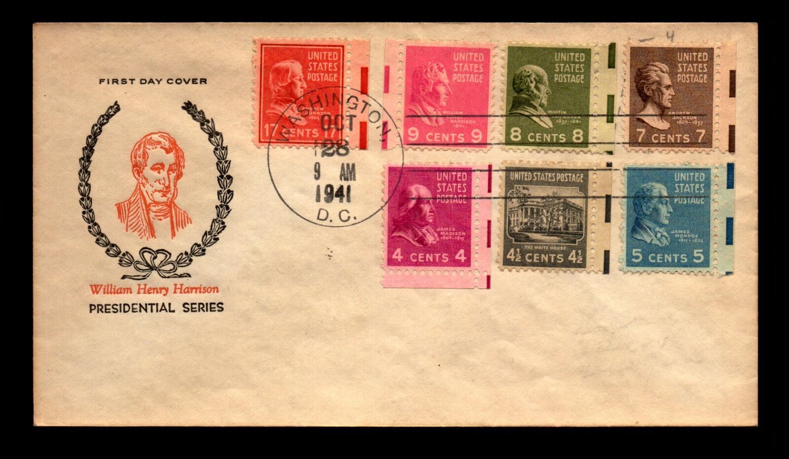 SC# 808-810 & 812-814EE-4 FDC - Fidelity Combo Cover - L34009 | United ...