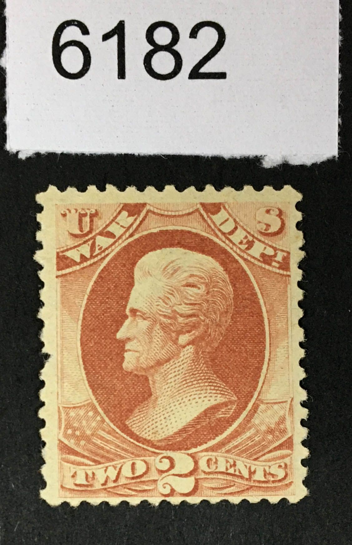 US # O84 Mint OG NH CAT. $1,200 LOT #6182 | United States, Officials ...