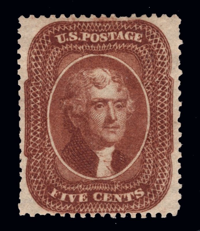 US Stamps # 30 Orange Brown Unused LOT #7479 | United States, General ...