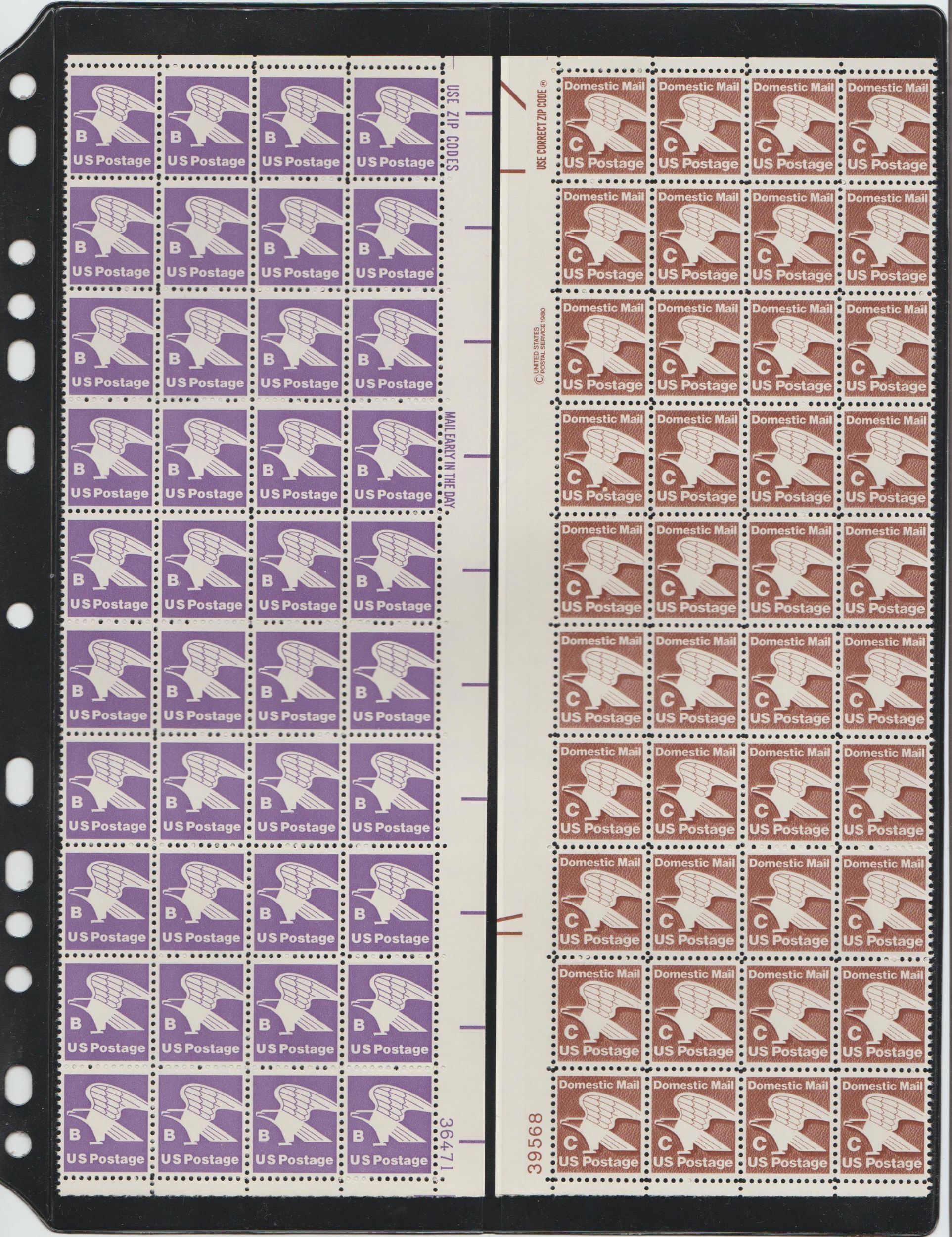 50 ANCHOR Stock Pages 2V (Vertical) Stock Sheets/ Black sheets ...