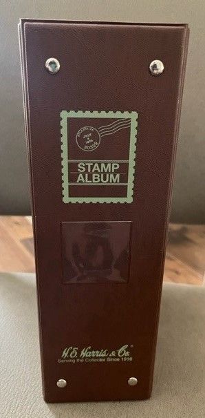 H.E. Harris 4-inch, 2-post generic Stamp Album (no pages) - Excellent ...
