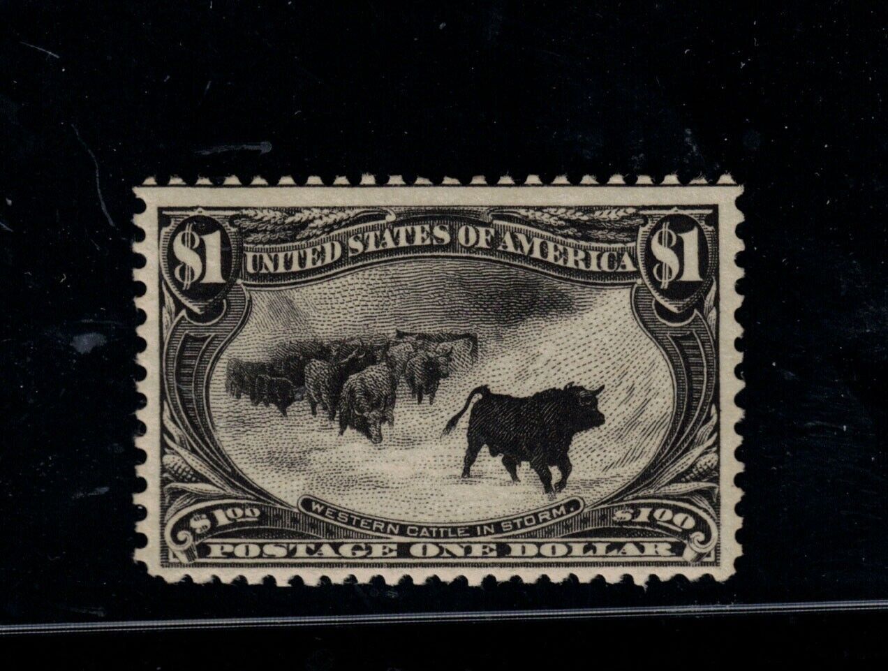 USA #292 Mint Fine+ Full Original Gum Lightly Hinged **With Certificate ...