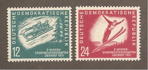Germany DDR Scott #76-77 Mint H Scott CV $17.50 | Europe - Germany ...
