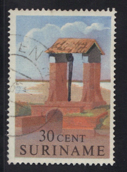 Surinam 1961 used Historical buildings 30ct # | Europe - Netherlands ...