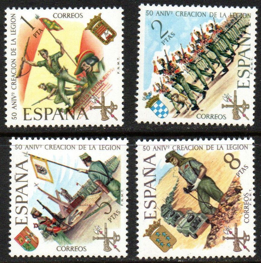 Spain Sc #1685-1688 MNH | Europe - Spain & Colonies, General Issue ...