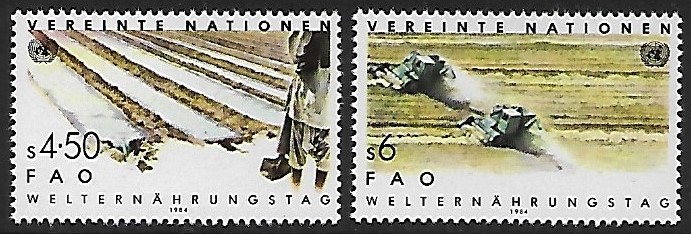 United Nations - Vienna # 40-41 - World Food Day - MNH | Worldwide ...