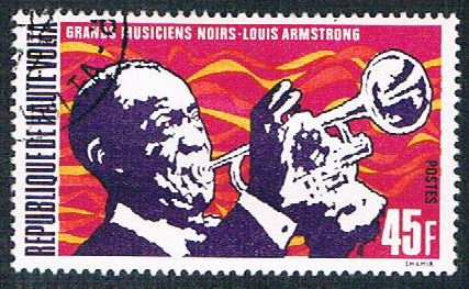 Upper Volta 270 Used Louis Armstrong (BP0855) | Africa - Upper Volta ...