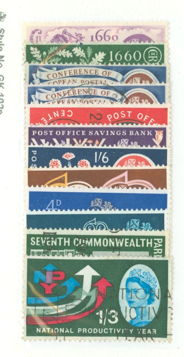 Great Britain #375/389 Single | Great Britain, General Issue Stamp ...