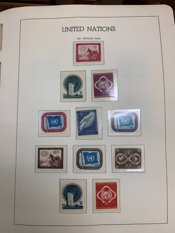 United Nations – Mint Collection in 4 Lighthouse Albums – 419879 ...