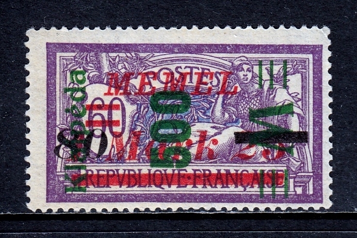 Memel - Scott #N30 - MH - Gum loss, light thinning - SCV $3.00 | Europe ...