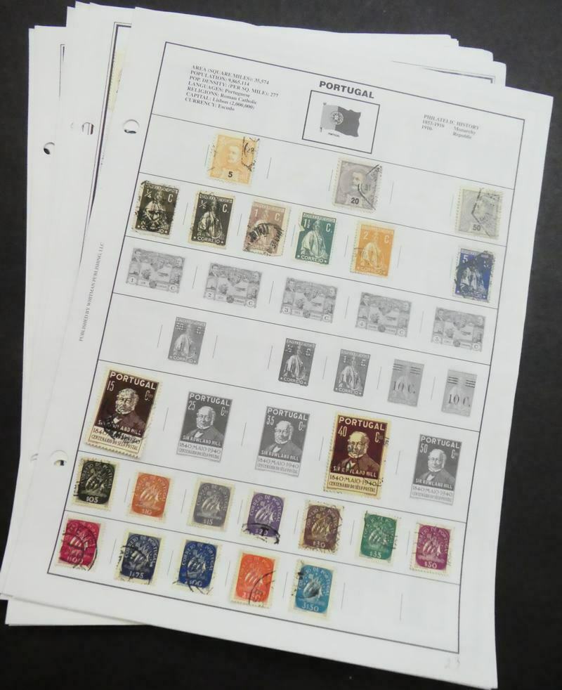 EDW1949SELL : PORTUGAL Mint & Used collection of 325 all different on ...