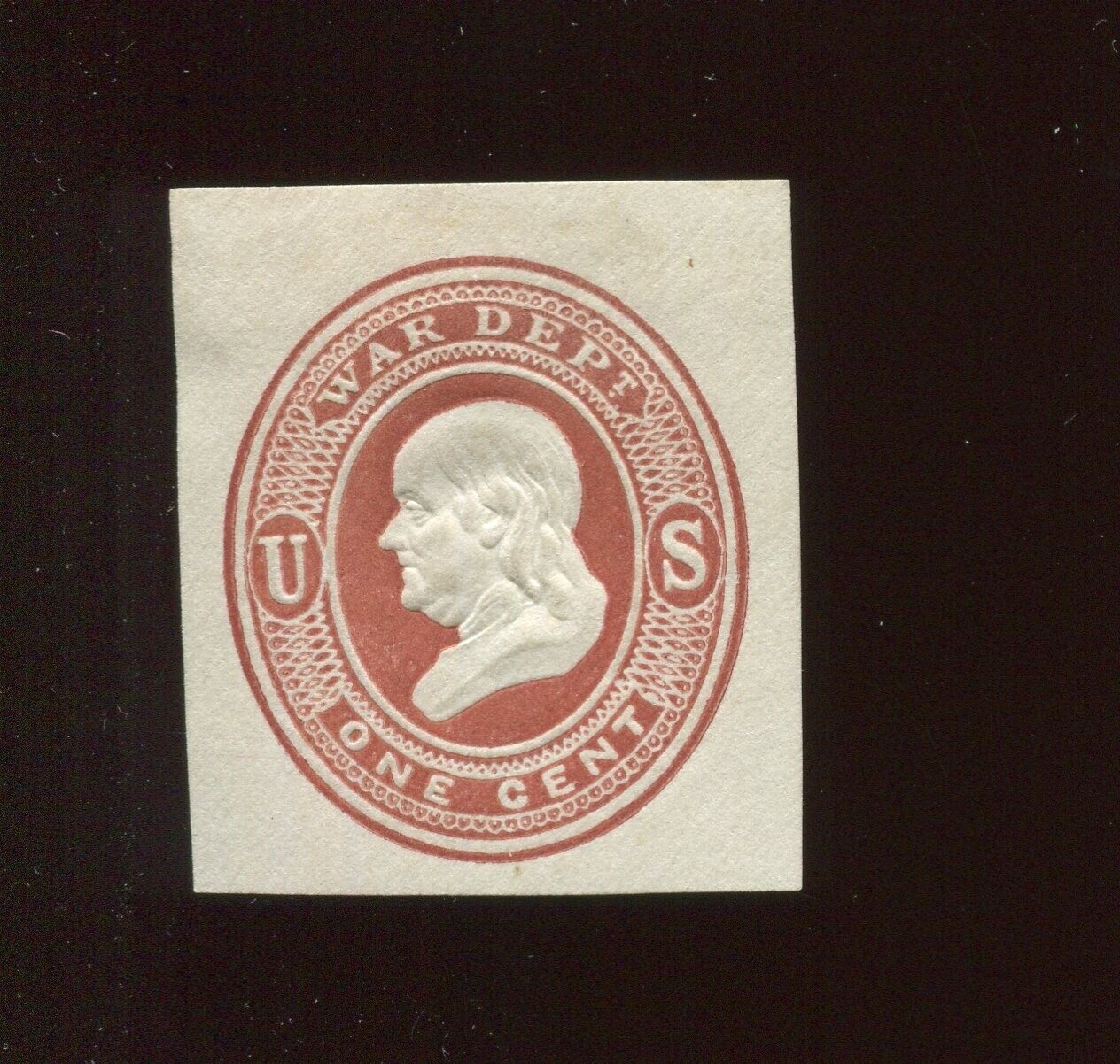 UO18 War Department Unused Cut Square (BX 4319) | United States, Postal ...