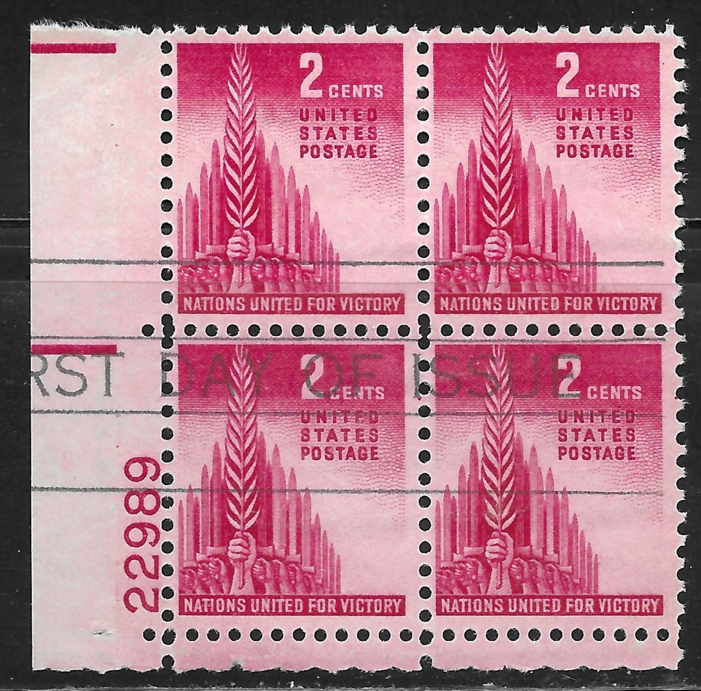 US #907 2c Allegory of Victory | United States, General Issue Stamp ...