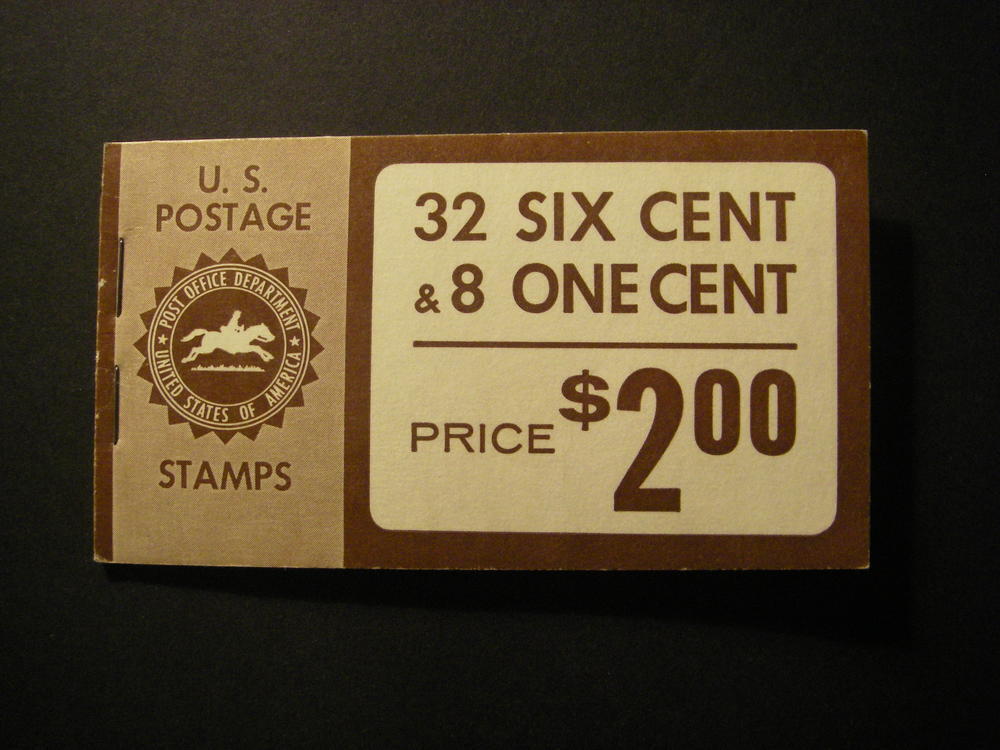 BK116, Scott 1278a & 1284b, 6c & 1c Combo Booklet of 40, MNH Complete ...