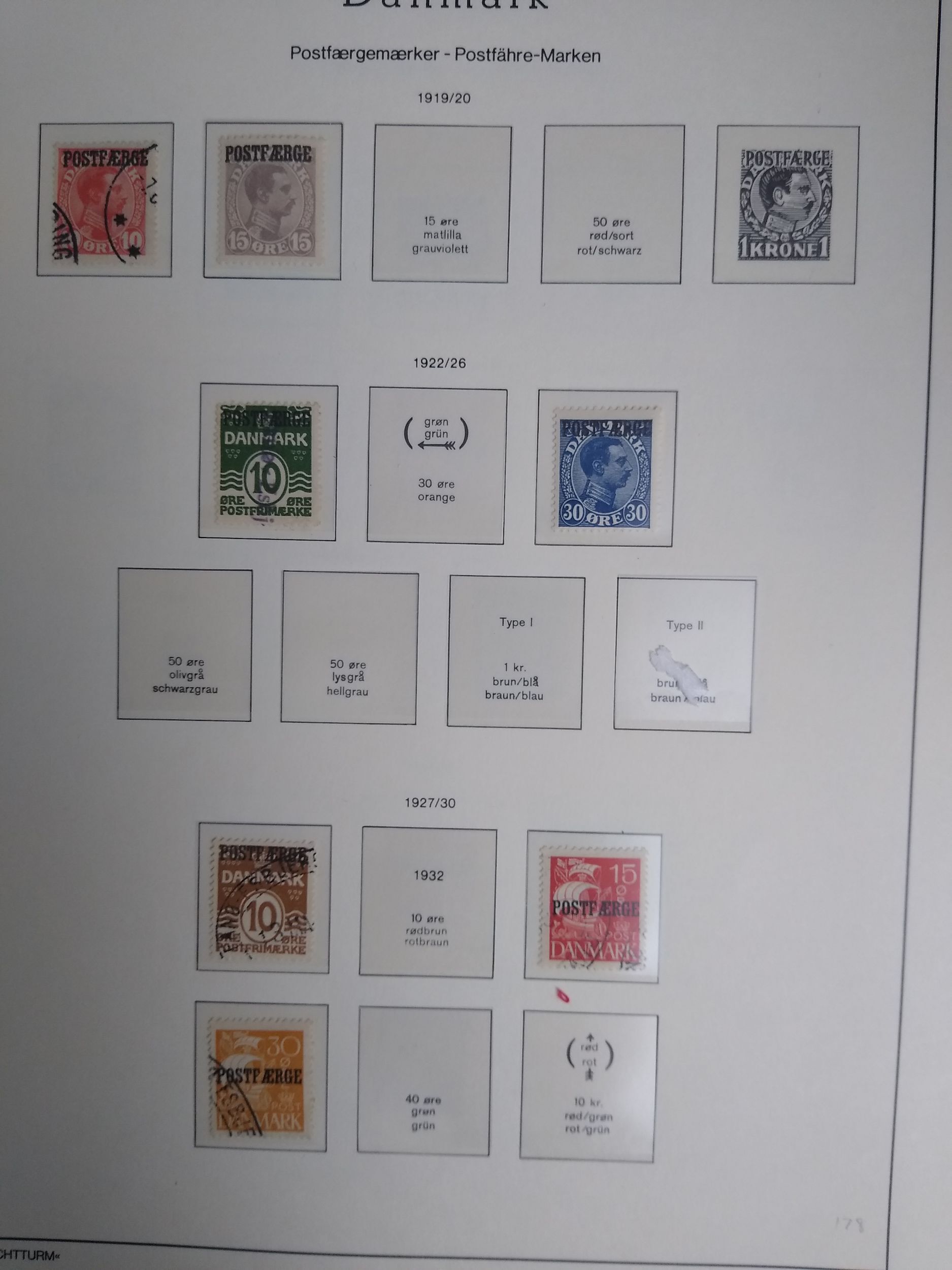 collection on pages Denmark parcel post CV $284 | Europe - Denmark ...