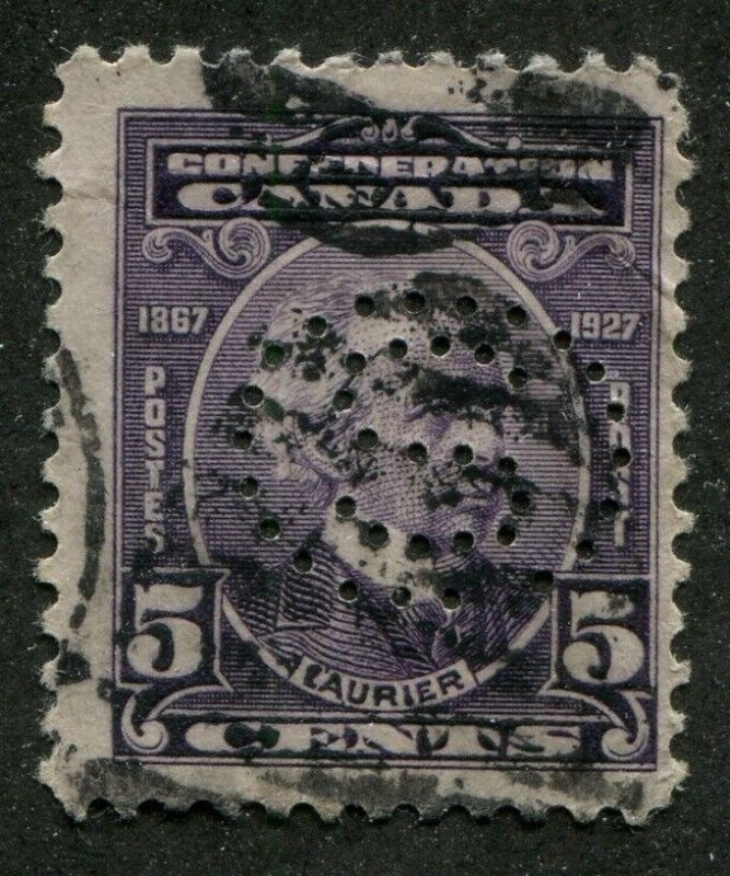 Canada #144 Used Perfin | Canada, General Issue Stamp / HipStamp