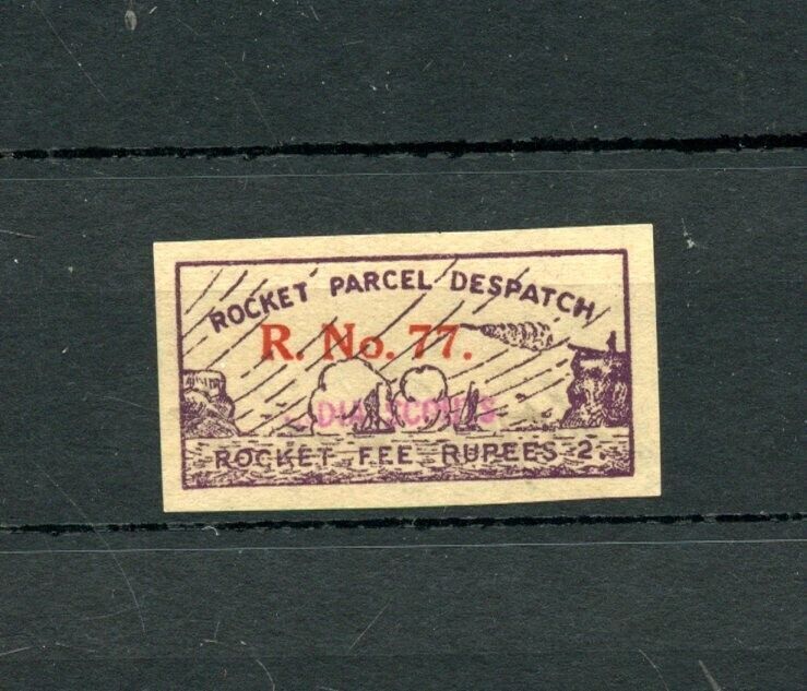 India BOY Scout Rocket Dispatch Mail Autographed Stephen Smith Mint ...