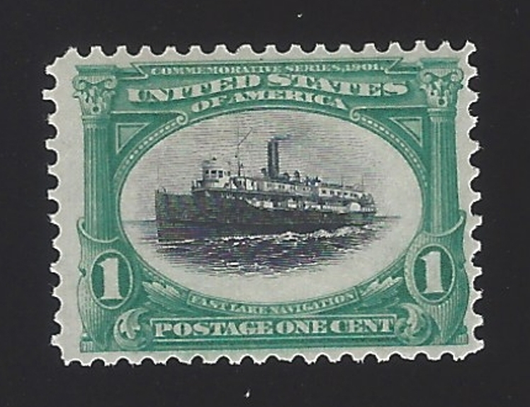 US #294 1901 Green & Black Wmk 191 Perf 12 MNH F-VF Scv $45 | United ...