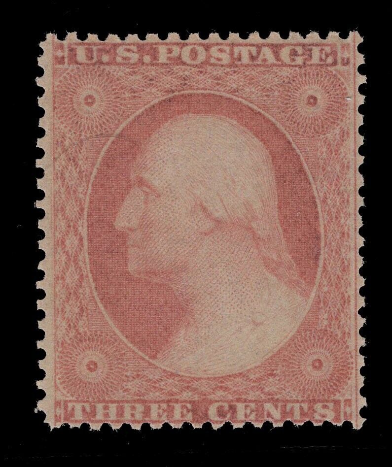 US Stamps #26 VAR. Frame DBL Mint OG NH PF Graded Cert Vf-80 LOT #81918 ...