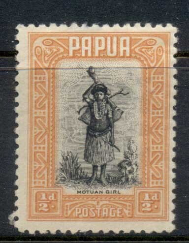 Papua 1932 Pictorial 0.5d Motuan girl MLH | Worldwide - Other, Stamp ...