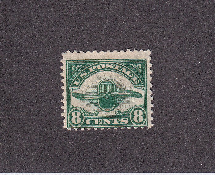 US: Sc #C4, 8c Radiator and Propeller, MH (heavily hinged) (F31312 ...