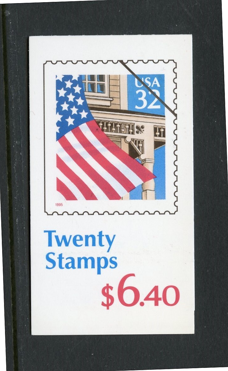 Scott Bk226 Flag Over Porch 32¢ (2916A) Booklet of 20 MNH | United ...