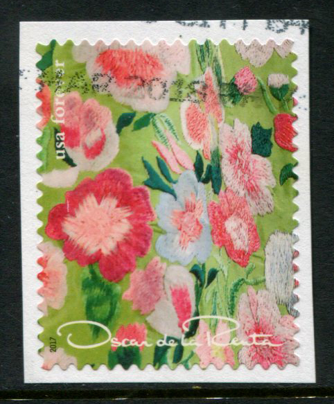 5173f US (49c) Oscar de la Renta SA, used on paper | United States ...