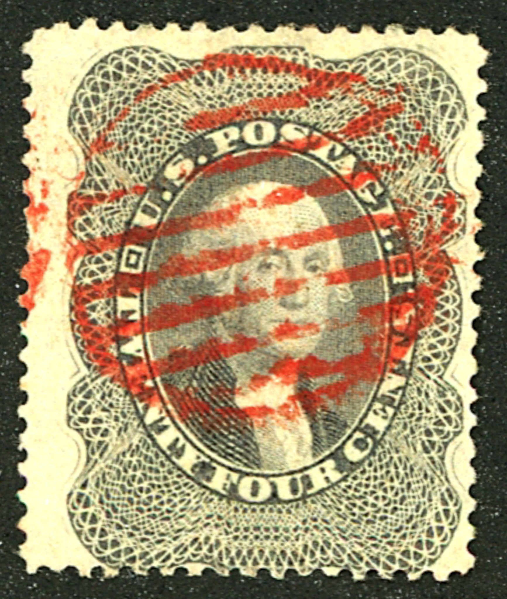 U.S. #37 USED | United States, General Issue Stamp / HipStamp