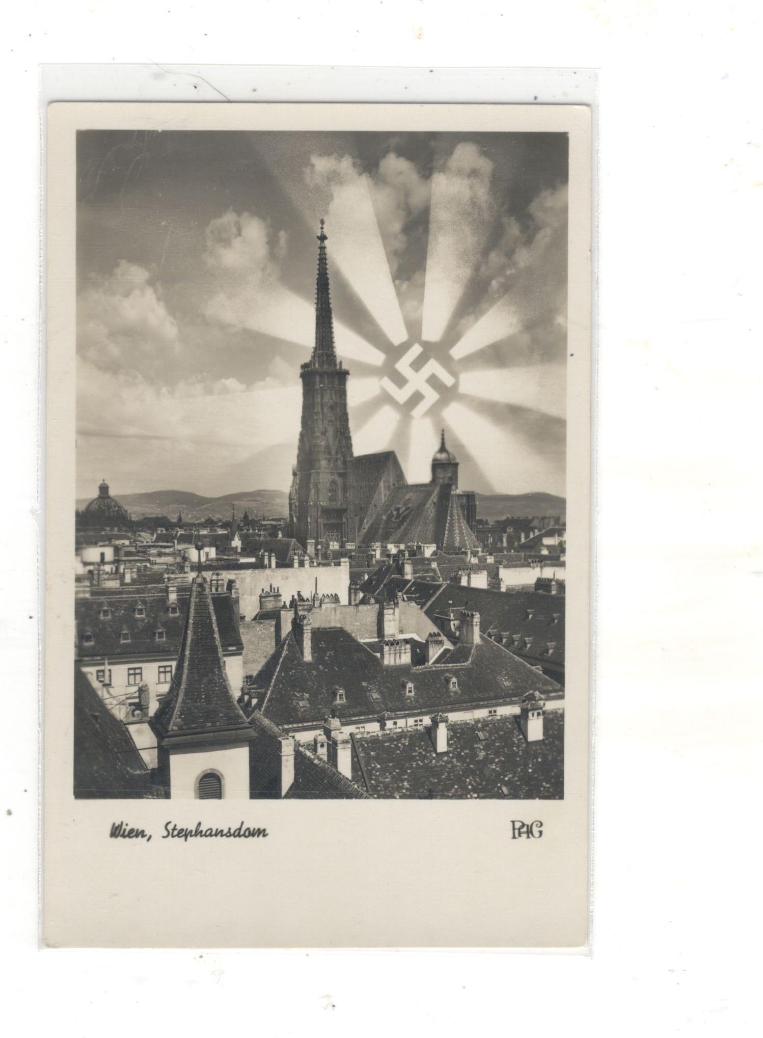 Wwii German Propaganda Postcard: Wein | Europe - Germany & Colonies ...