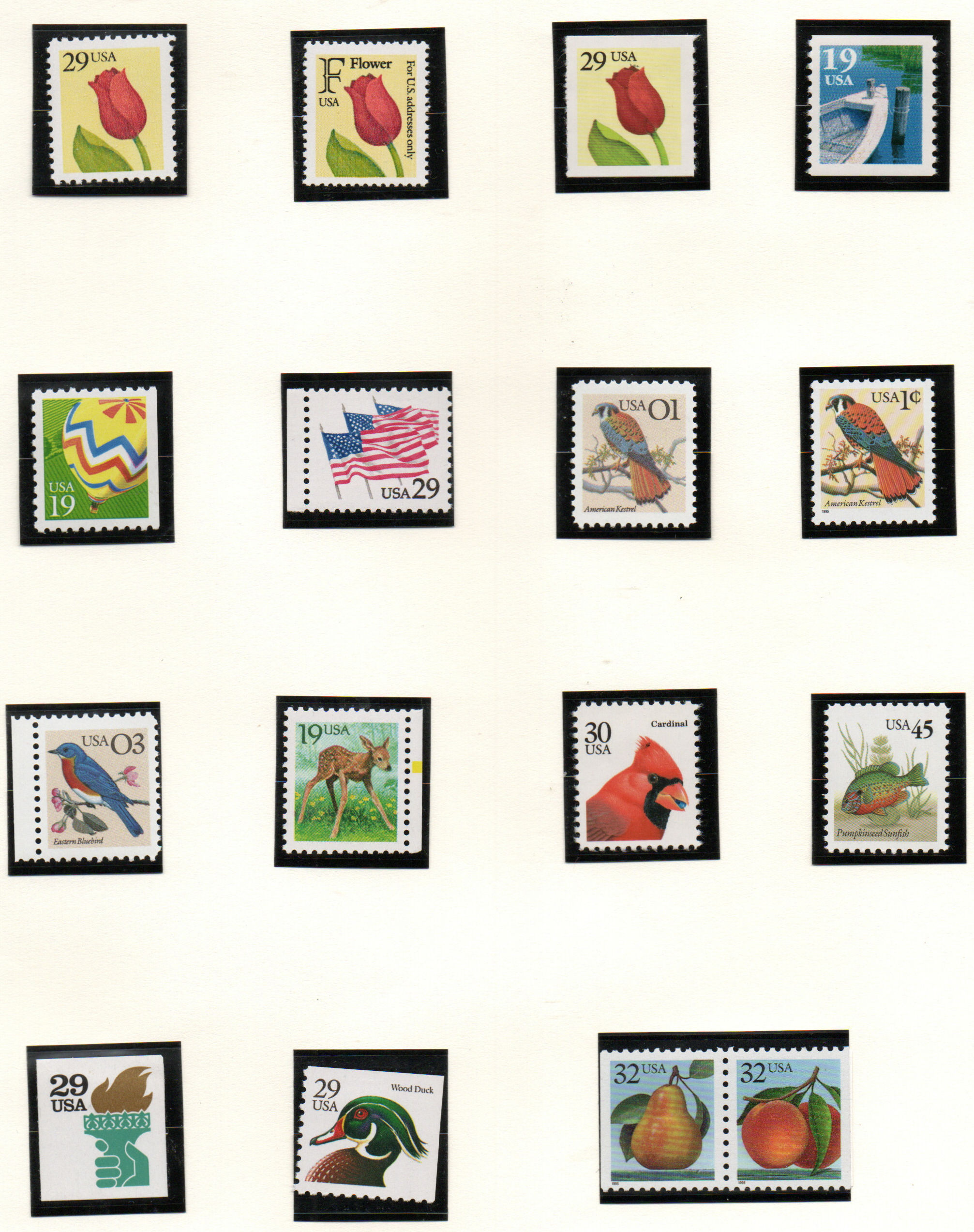 US #2517 // 2494 assorted singles, VF/XF OG NH, See photos, what you ...